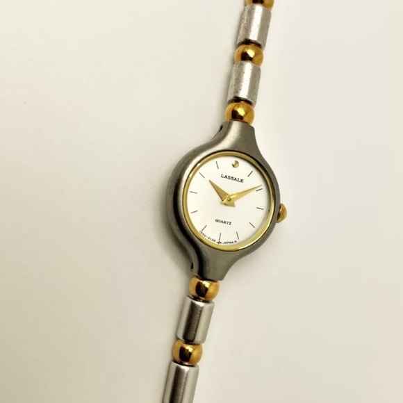 Lassale | Accessories | Lassale By Seiko Vintage Ladies 22kt Gold Plated Skinny Watch | Poshmark